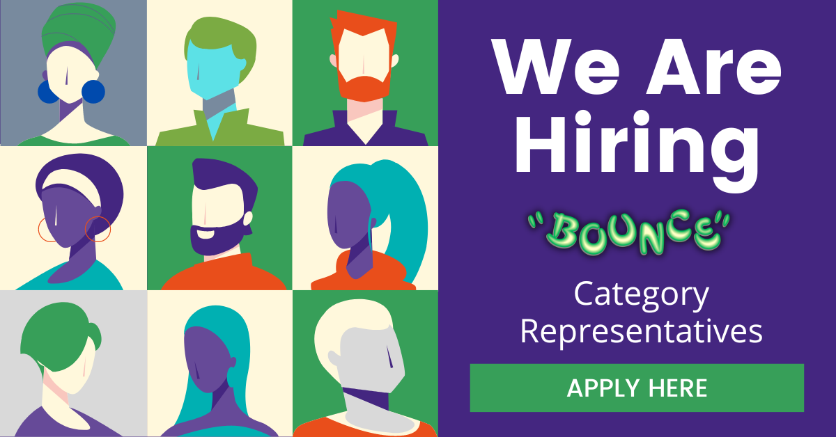 Join the Bounce Team | We Are Hiring - Category Rep's