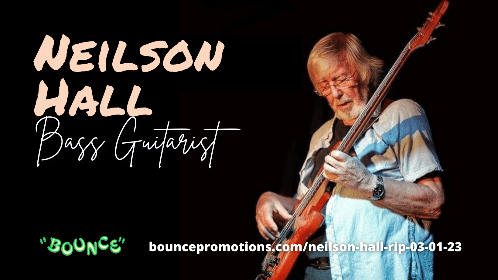 A Tribute to Neilson Hall: Legendary Port Elizabeth Bassist
